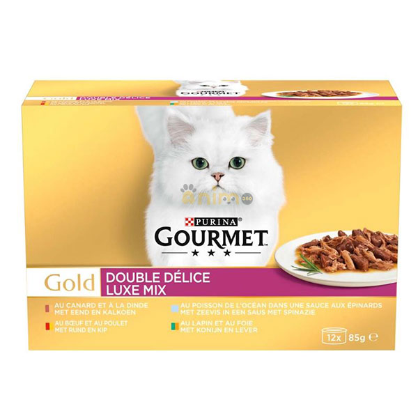 Boîtes pour chat Gourmet gold délice 12x85g